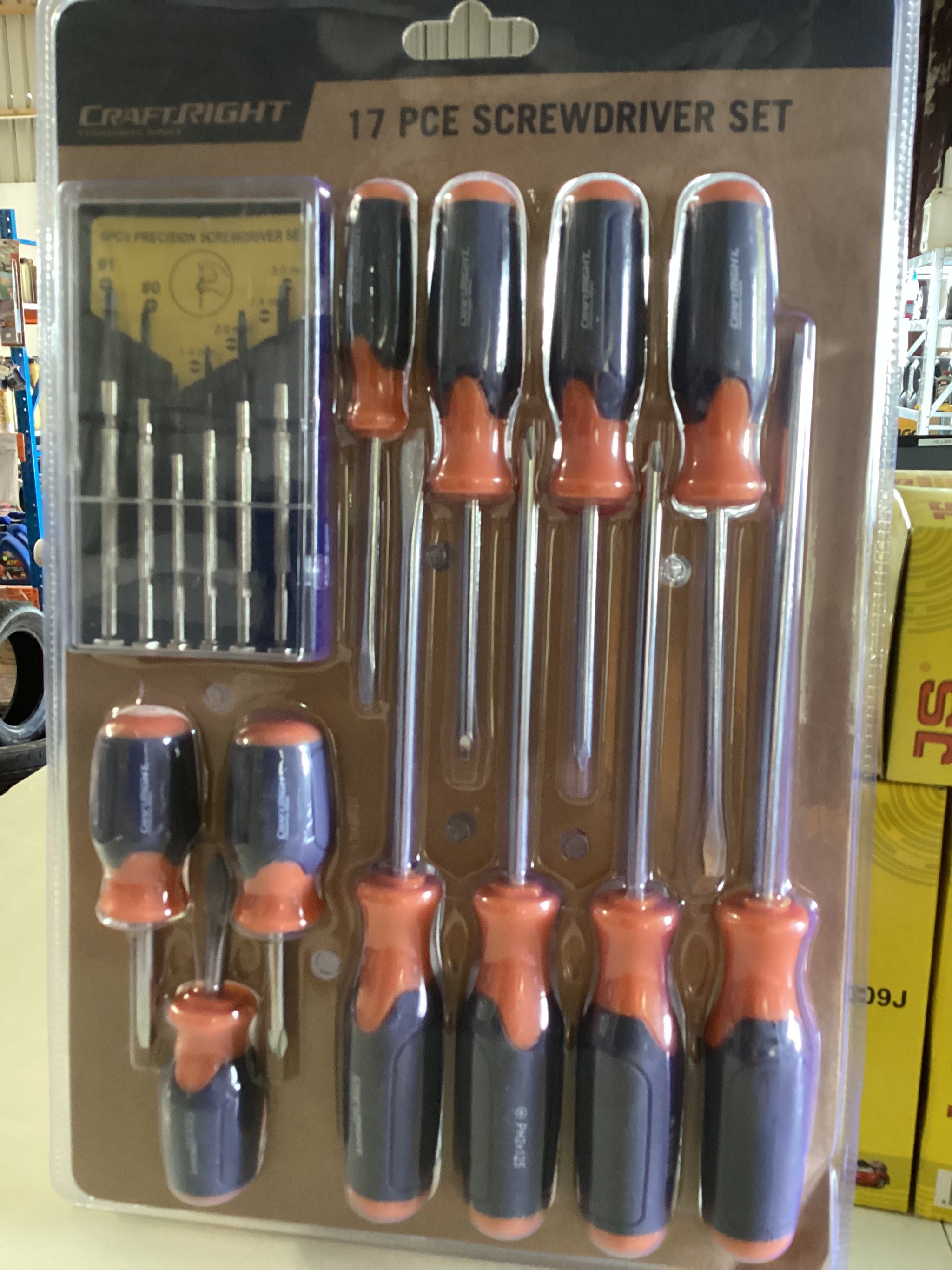 CraftRight 17Pcs Screwdriver Set Luna eva Spare Parts