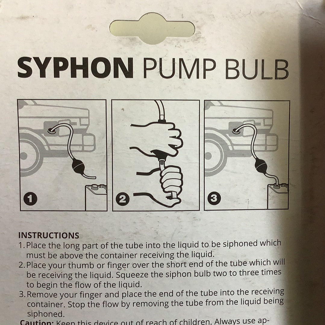 Siphon Pump Bulb – Luna'eva Spare Parts